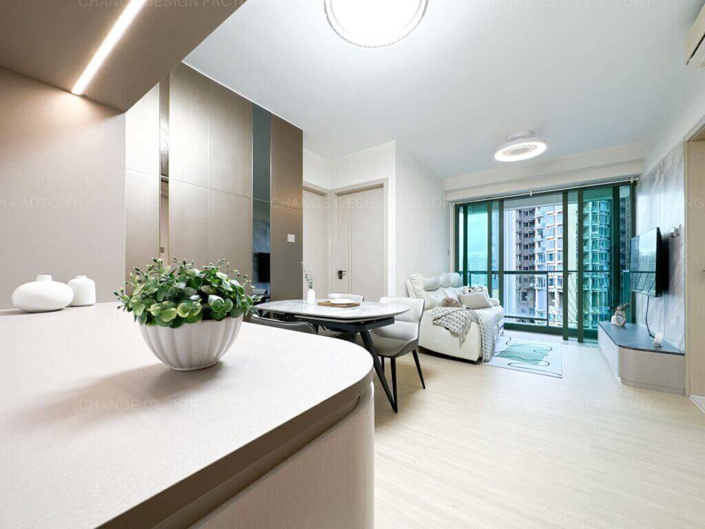 將軍澳君傲灣 The Grandiose - 438 sq.ft | 傢俬廠 Change Design Factory